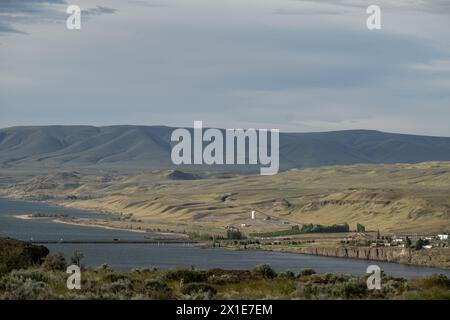 Vantage Washington road side stop for beautiful pictures Stock Photo ...