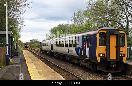 Unusual to see a train on both platforms here at Rufford, with extra ...