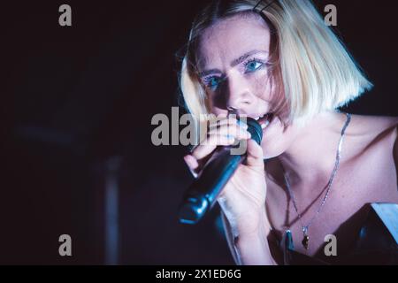 Copenhagen, Denmark. 09th, April 2024. The Norwegian pop singer Dagny ...