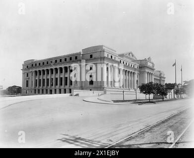 The Legislative Building, the seat of the Philippine Islands government ...