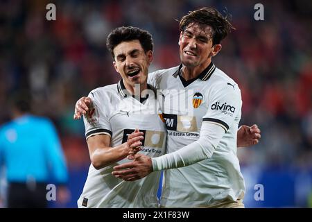 Andre Almeida of Valencia CF during the La Liga EA Sports match between ...