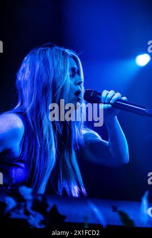 Italy 14 April 2024 Myrkur - Amalie Bruun - live at Circolo Magnolia ...