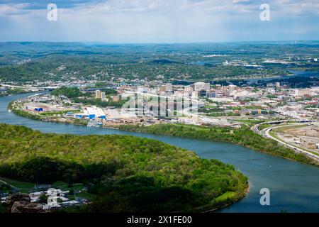 Point Park Overlook - Chattanooga, Tennessee - USA Stock Photo - Alamy