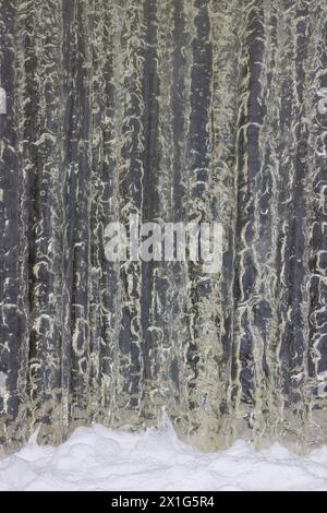 Water flowing over weir, fast shutter speed Stock Photo - Alamy