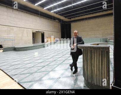 New rehearsal stage for Vienna State Opera in Arsenal Vienna, captured ...