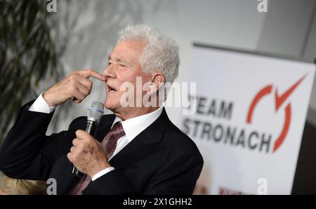 Vienna - Frank Stronach launched a political movement, unveiling the ...