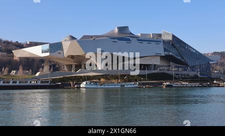 Confluence Museum Lyon France Europe Stock Photo - Alamy