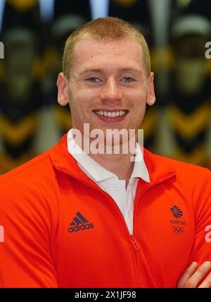 Kieran Bird during a Team GB kitting out session ahead of the 2024 ...