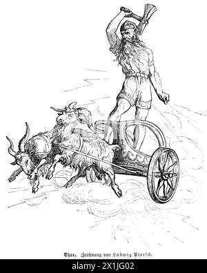In Norse mythology, Thor was the god of thunder, and thus the god of ...