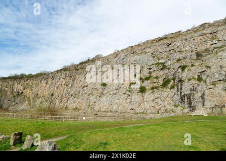 Warton Crag Lancashire a popular nature reserve in Lancashire, England ...