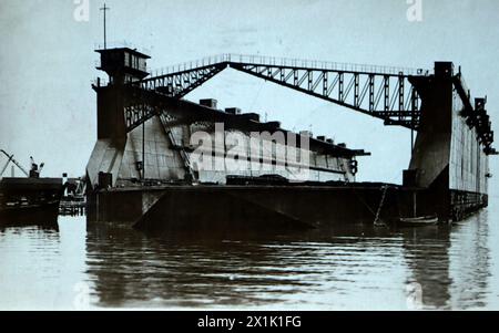 The Largest Floating Dry Dock in the World - Southampton Stock Photo ...