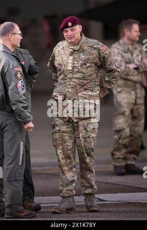 Danish Acting Defense Chief Michael Wiggers Hyldgaard photographed at a ...