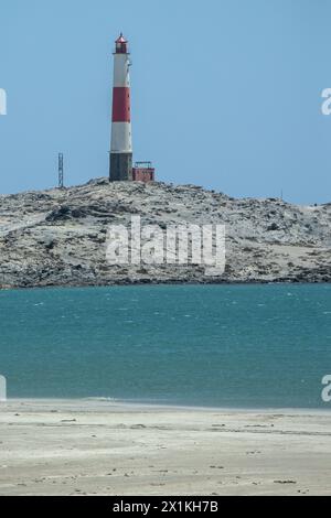 Diaz Point LIghthouse near Luderitz Namibia from the Atlantic Ocean ...