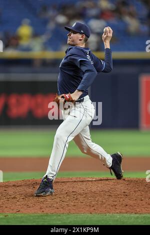 Tampa Bay Rays' pitcher Pete Fairbanks, right, celebrates with catcher ...