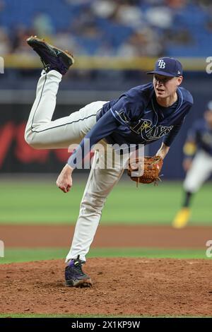 Tampa Bay Rays' pitcher Pete Fairbanks, right, celebrates with catcher ...