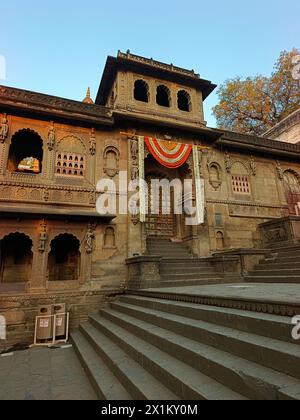 Maheshwar, Madhya Pradesh, India, 24 Feb 2024, Exterior View of the ...