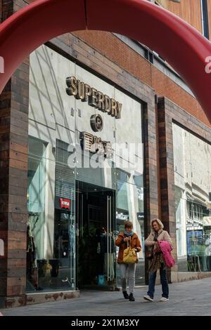The Superdry Store in Cabot circus shopping quarter Broadmead Bristol ...