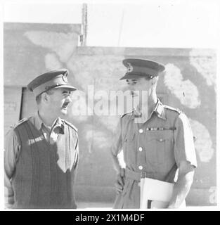 Major General Morshead and Major General Mack Scobie are photographed ...