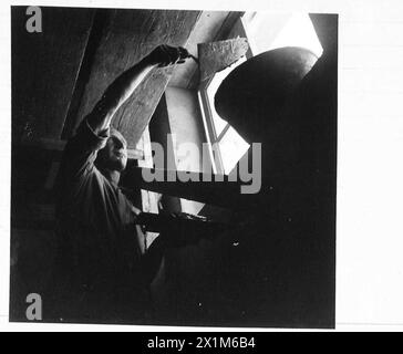 Palestinian units in Tobruk, Western Desert, carry out building ...