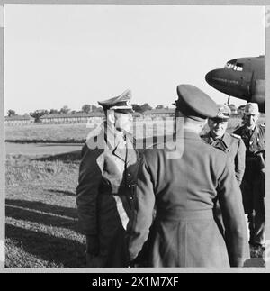Colonel General Von Arnim and General Cramer, high-ranking German ...