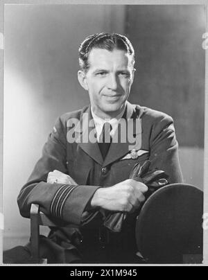 Wing Commander J. Davison, Royal Air Force liaison officer with the ...