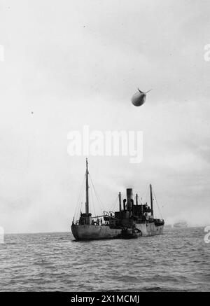 BARRAGE BALLOONS FOR MERCHANT SHIPS. 31 OCTOBER 1941, GREENOCK AND ...