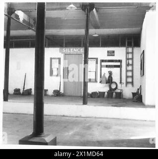 The reception block at Carrickfergus military detention barracks ...