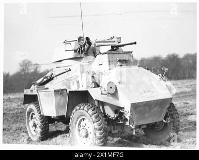 Humber Armoured Car Mk. I used by the British Army as part of its ...