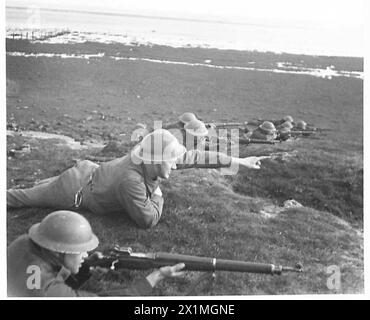 Troops at the Royal Engineers Battle School navigate gaps while ...