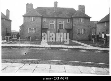 Photographs document the Central Ordnance Depot at Donnington near ...