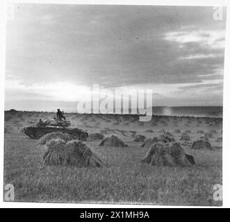 COMMANDER IN CHIEF FOLLOWS BIG EXERCISE IN TANK - Tanks rumble across ...