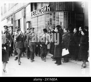 FIELD MARSHAL ALEXANDER IN BELGRADE - Field Marshal Alexander is ...