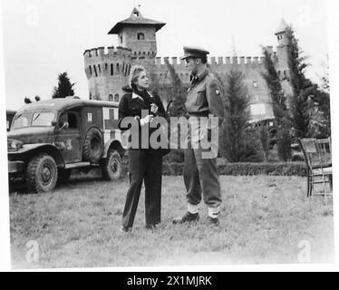 Mrs. Clare Booth Luce, an American visitor, is photographed at the ...