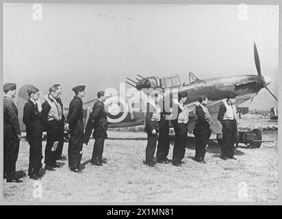 The RAF Boulton Paul 'Defiant Mk Is' of No. 264 Squadron, including ...
