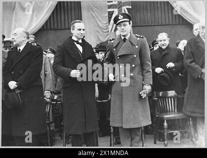 LAST WAR STANDARD RECOVERED FROM OCCUPIED BELGIUM PRESENTED TO BELGIAN ...