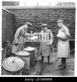 LORD GORT VISITS NORTHERN IRELAND - Lord Gort inspects messing remnants ...