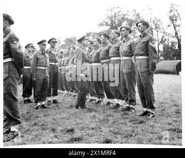 MAJOR GENERAL PRATT ADDRESSING NEWFOUNDLAND TROOPS BEFORE THEIR ...