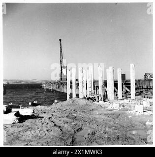 Construction of military port facilities at Loch Ryan by the British ...
