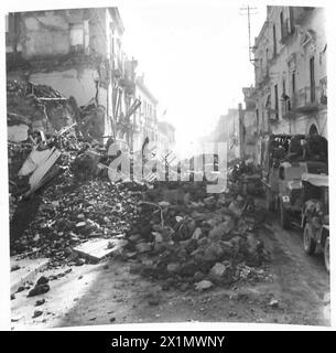 INVASION OF ITALY : FIFTH ARMY (VARIOUS) - A scene in the harbour at ...