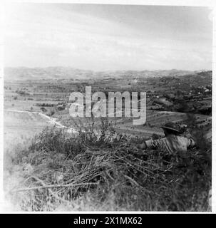 EIGHTH ARMY ADVANCE andGOTHIC LINE DEFENCES - On the left are steps ...