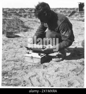EIGHTH ARMY ENGINEERS PREPARE THE WAY FOR THE ATTACK ON THE MARETH LINE ...