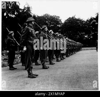 Members of the British Army Traffic Control Unit receive instruction on ...