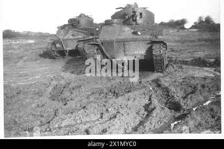ROYAL TANK CORPS ON MANOEUVRES AT BOVINGTON - Light, medium and heavy ...