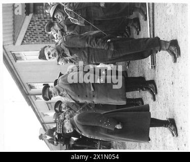 GENERAL GAMELIN - General Gamelin and Sir E. Ironside inspecting the ...