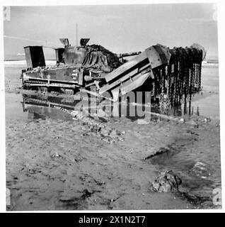 79th Armoured Division flail tanks undergo evaluation after Churchill ...