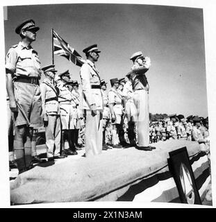 NORTH AFRICA : GENERAL EISENHOWER INSPECTS BRITISH TROOPS - General ...