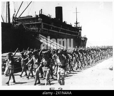 ARRIVAL OF THE FIRST SOUTHERN RHODESIAN FORCES - Private Evans arrives ...