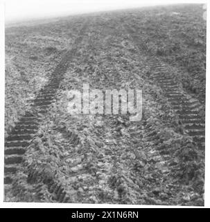VEHICLE TRACKS - An impression made by a Mk. V Covenanter tank ...