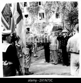 FAREWELL CEREMONY IN HONOUR OF ADMIRAL CUNNINGHAM - General Eisenhower ...