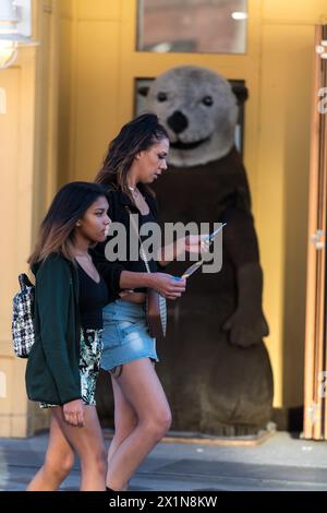 Seattle, USA. 17th Mar, 2024. Waterfront Tourists Stock Photo - Alamy